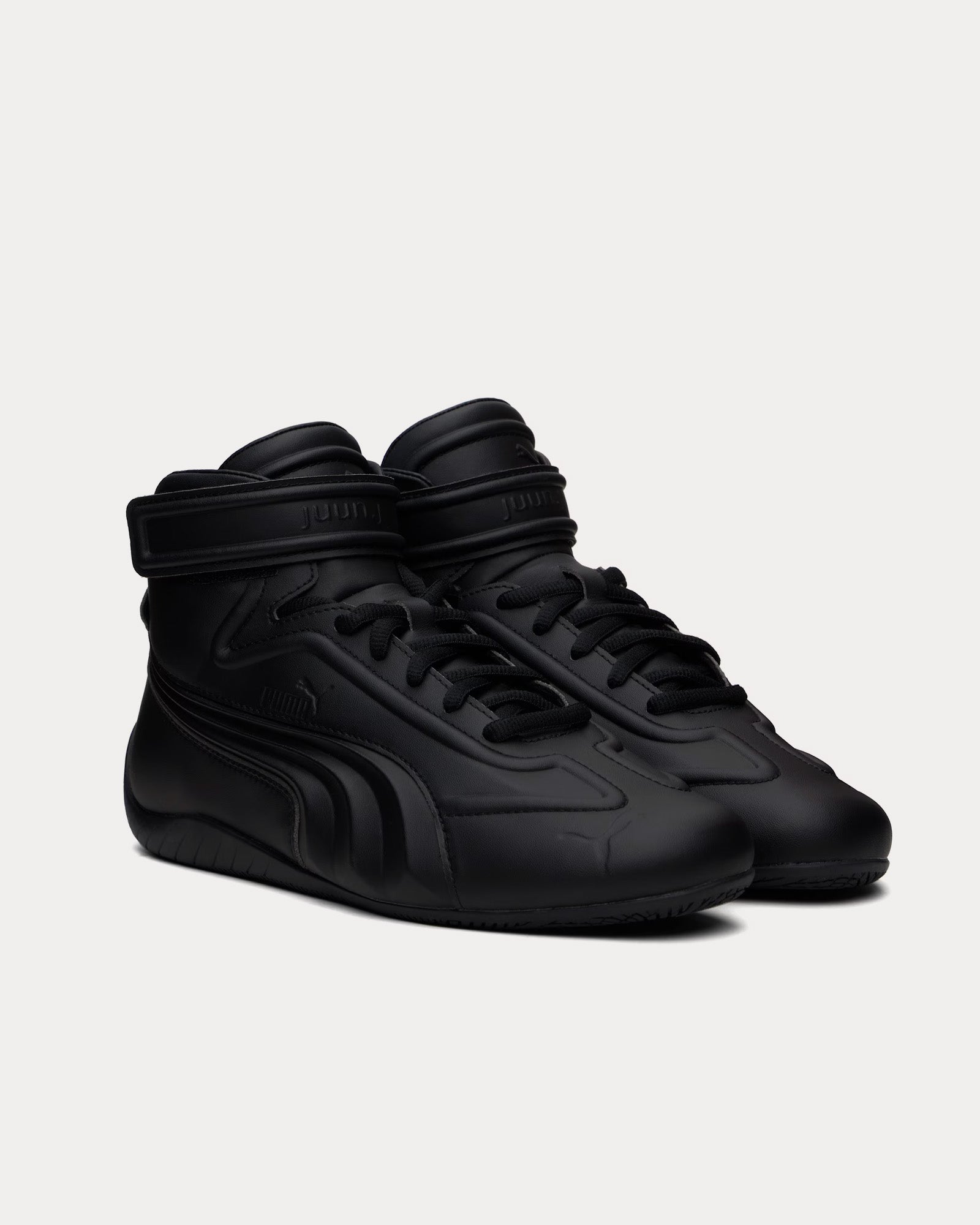 Buy Puma x Juun.J Men s Speedcat Leather Black Mid Top Sneakers Trainers