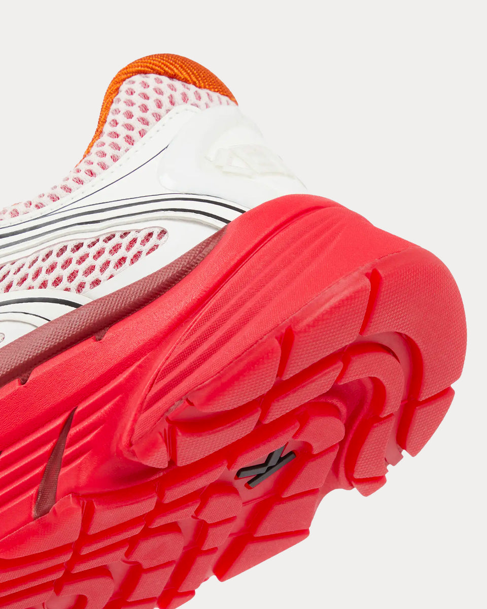 Kenzo Pace Tech Runner Medium Red Low Top Sneakers - Sneak in Peace