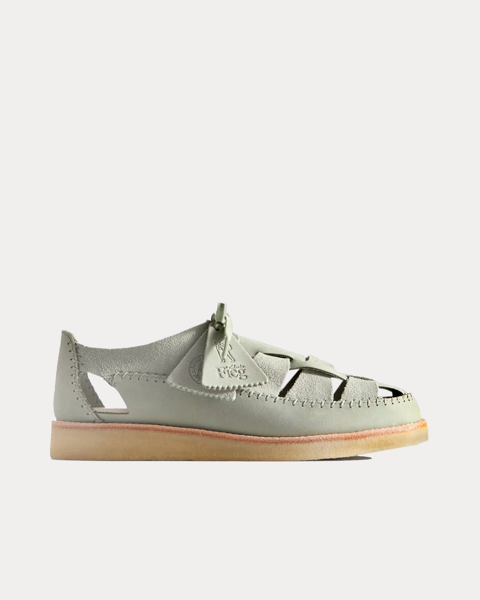 Clarks x Kith Unisex 8th Street Ridgevale Green Low Top Sneakers