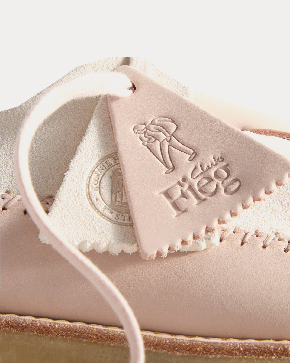Clarks x Kith 8th Street Ridgevale Light Pink Low Top Sneakers - Sneak ...