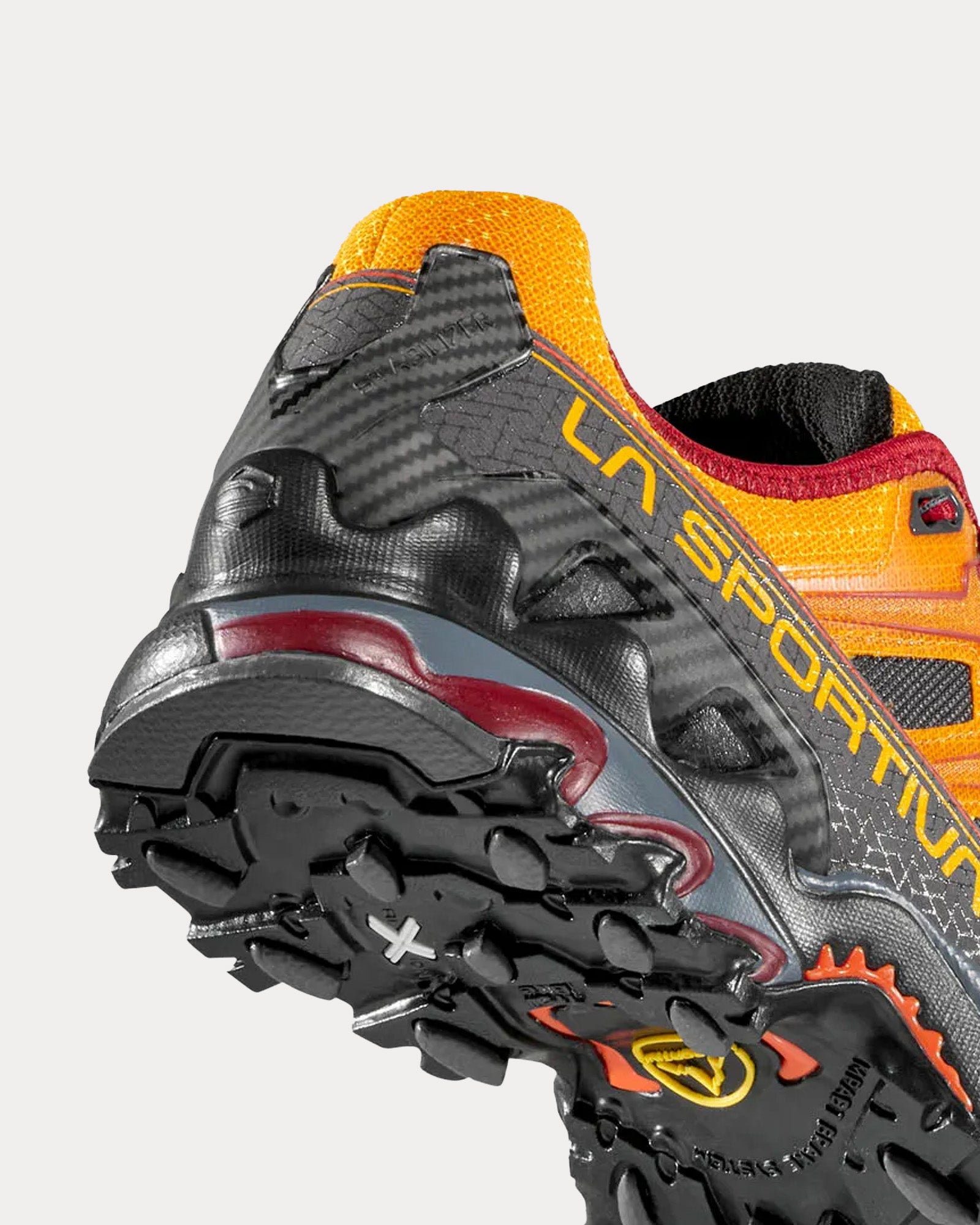 La Sportiva Ultra Raptor II Papaya / Sangria Running Shoes - Sneak in Peace