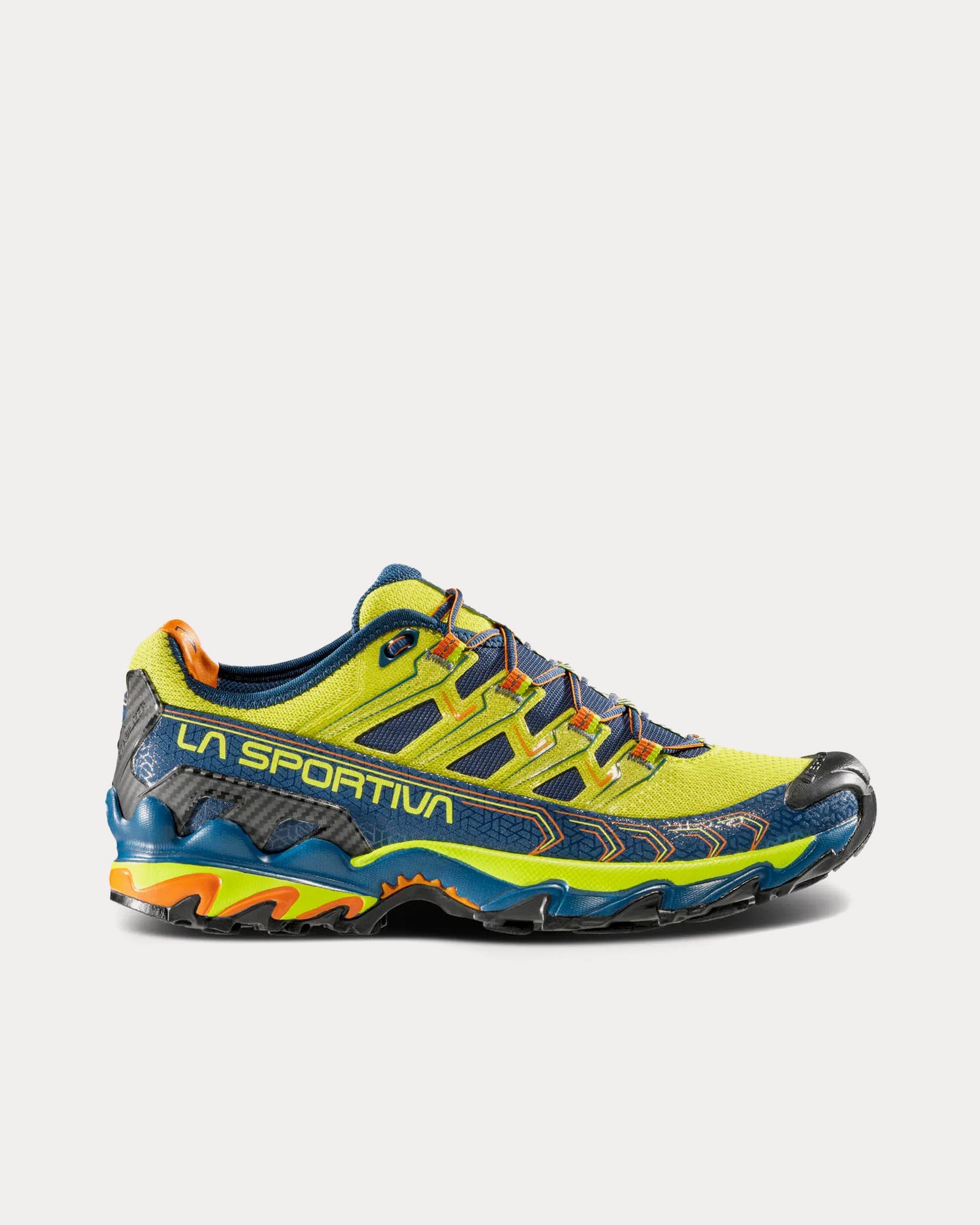 La Sportiva Unisex Ultra Raptor II Lime Punch / Storm Blue Running Shoes