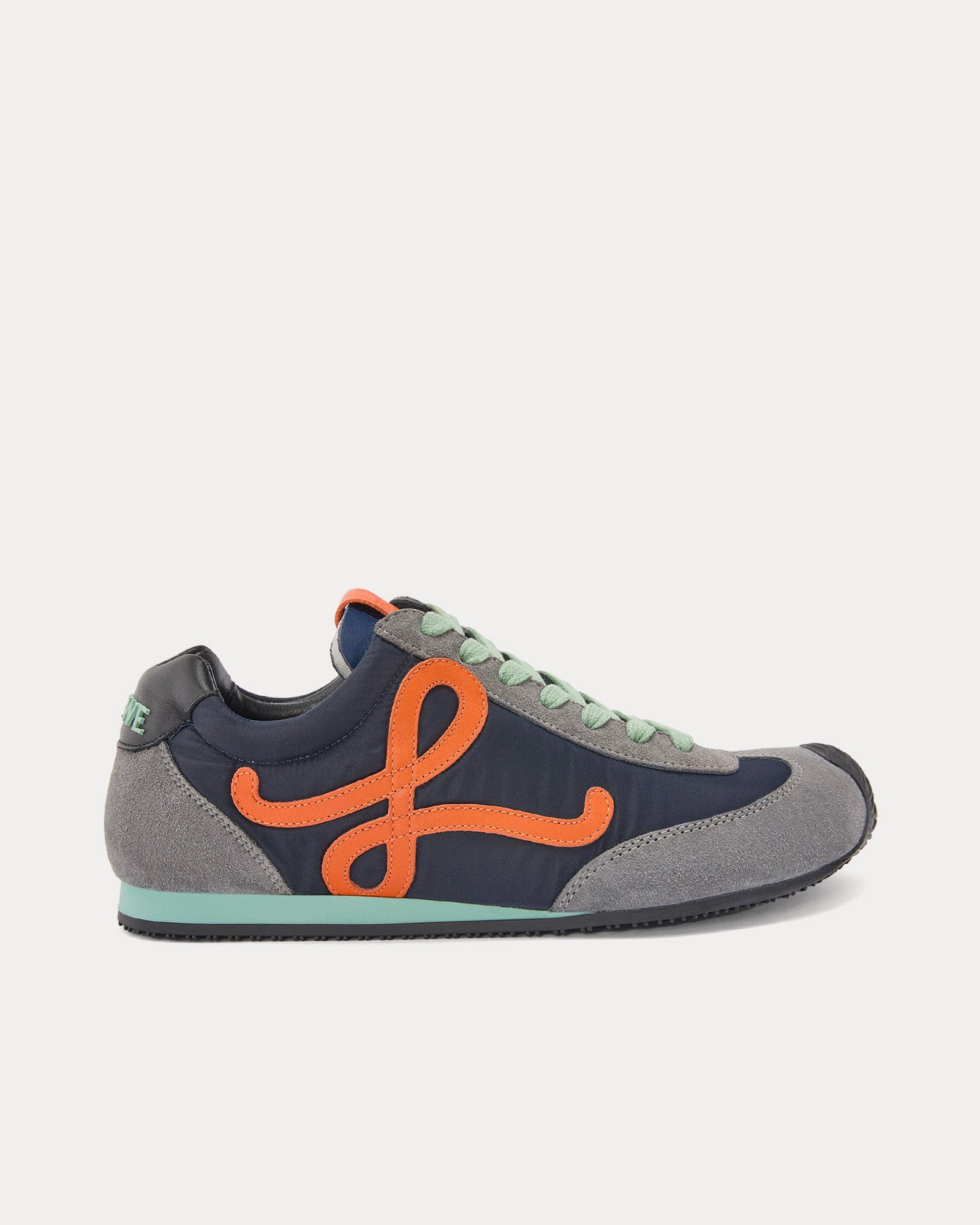 Loewe Men's Ballet Runner 2.0 Nylon & Calfskin Navy / Orange ...