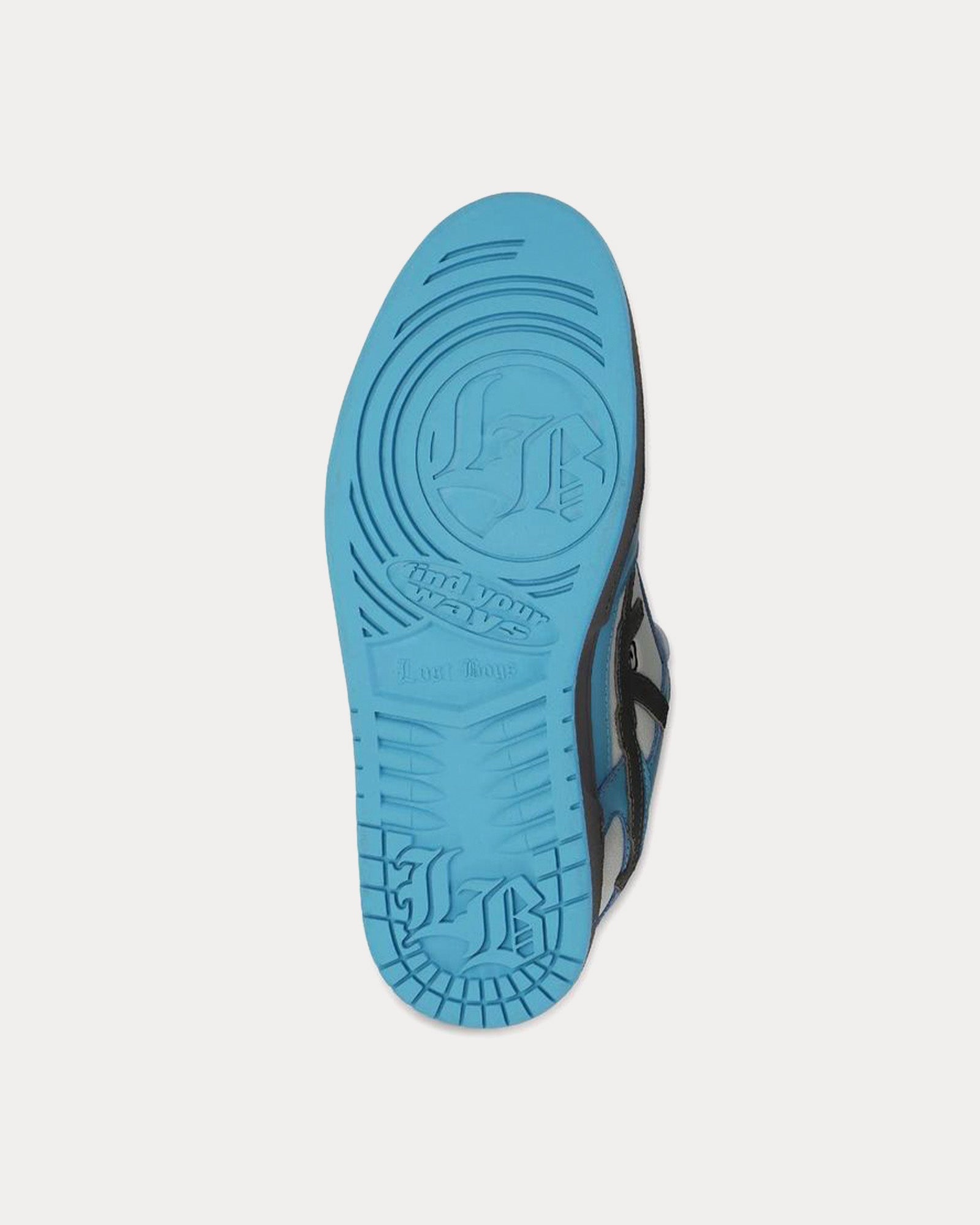 Lost Boys Blue Haze White / Blue Low Top Sneakers - Sneak in Peace