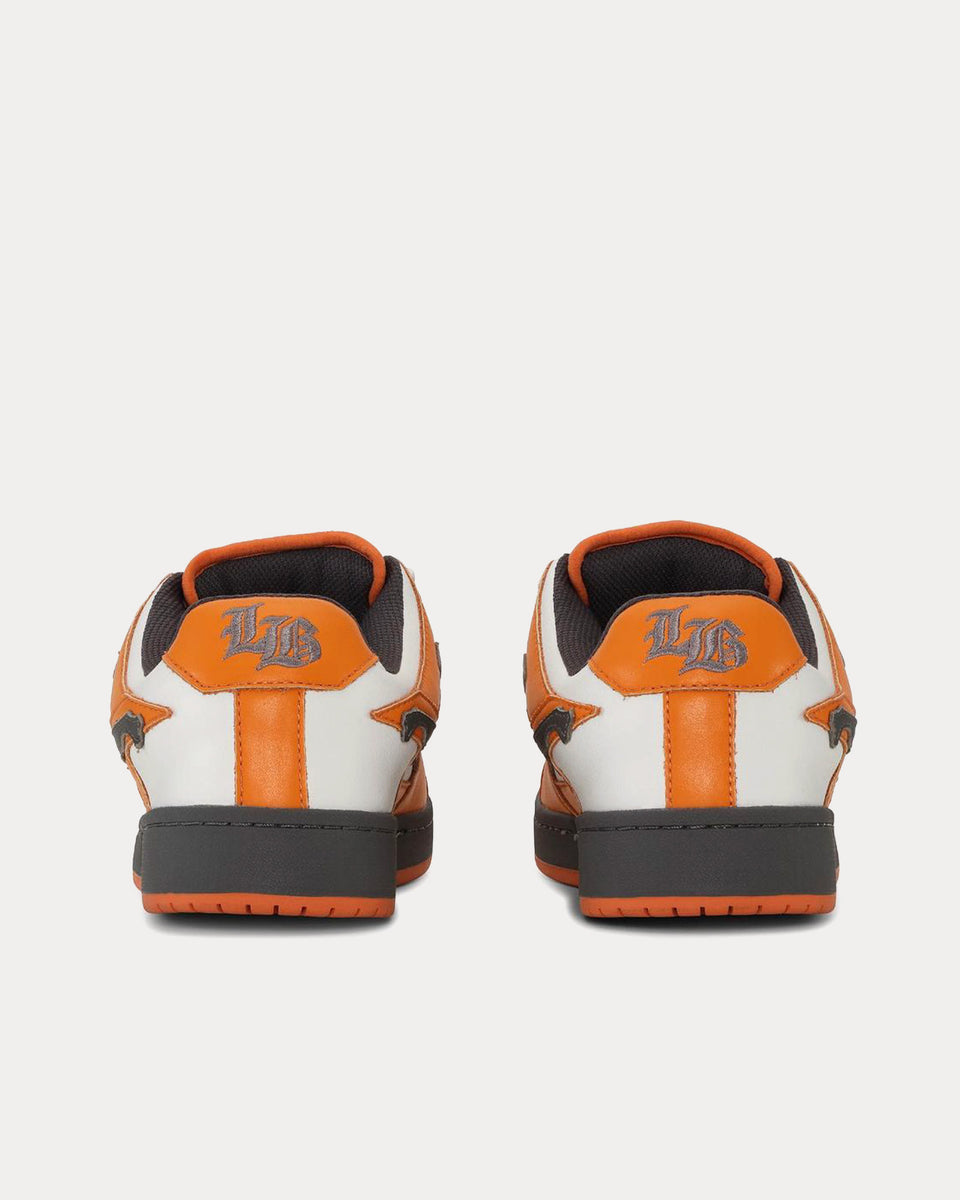 Lost Boys Sunset Mist White / Orange Low Top Sneakers - Sneak in Peace