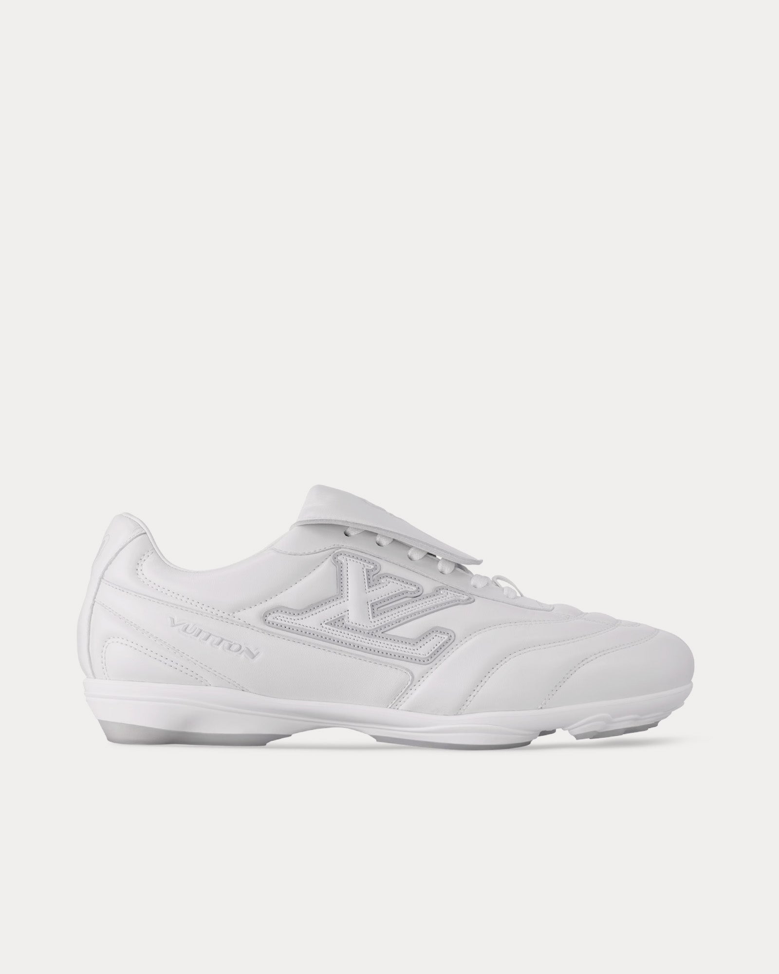 Louis Vuitton Men's LV Footprint Football Trainers White Low Top Sneakers