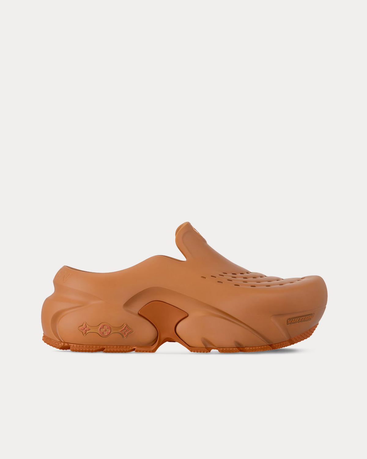 Louis Vuitton LV Shark Brown Clogs - Sneak in Peace