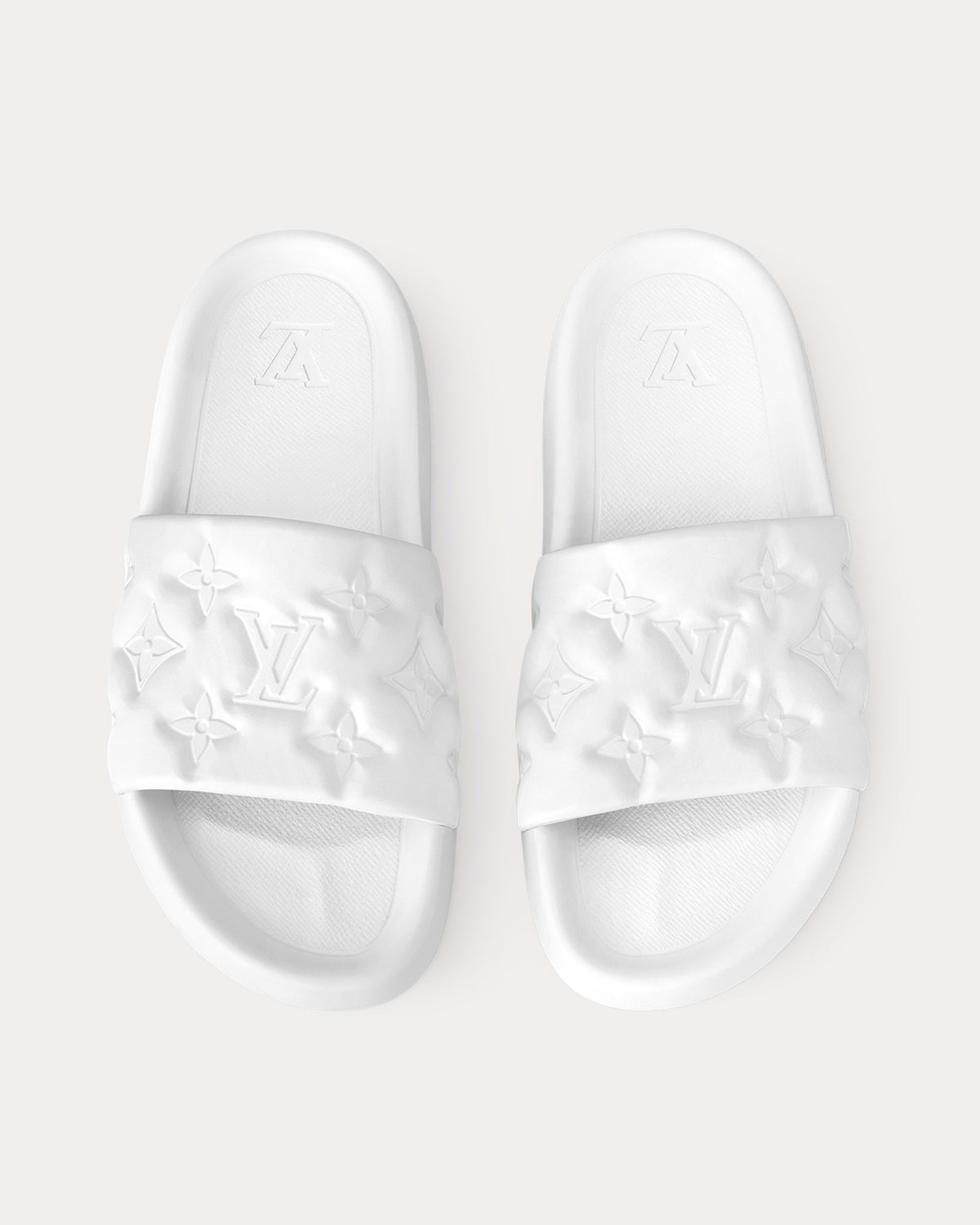 Louis Vuitton Waterfront White Mules - Sneak in Peace