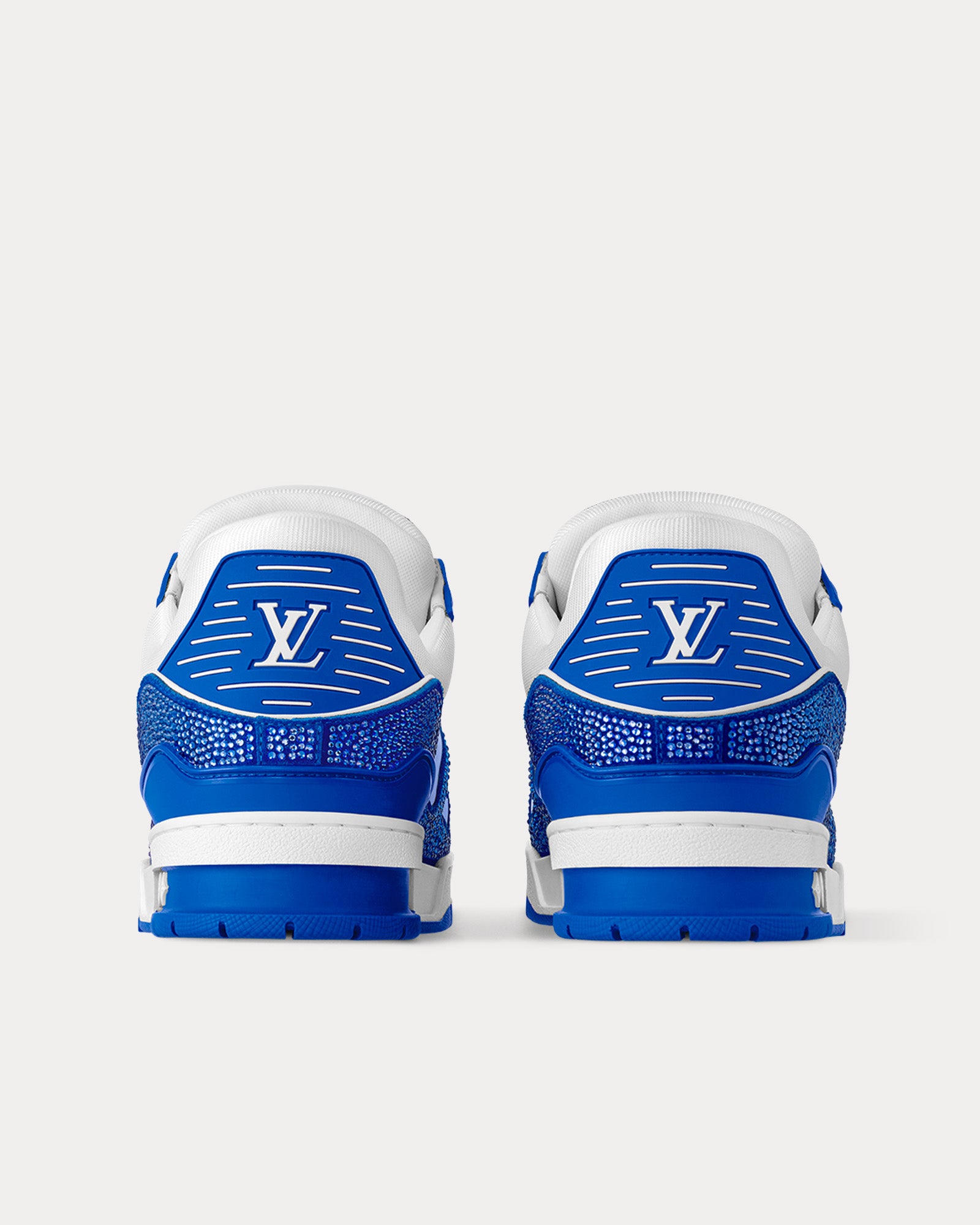 Louis Vuitton Men's LV Trainers Swarovski Crystals & Monogram-Embossed ...