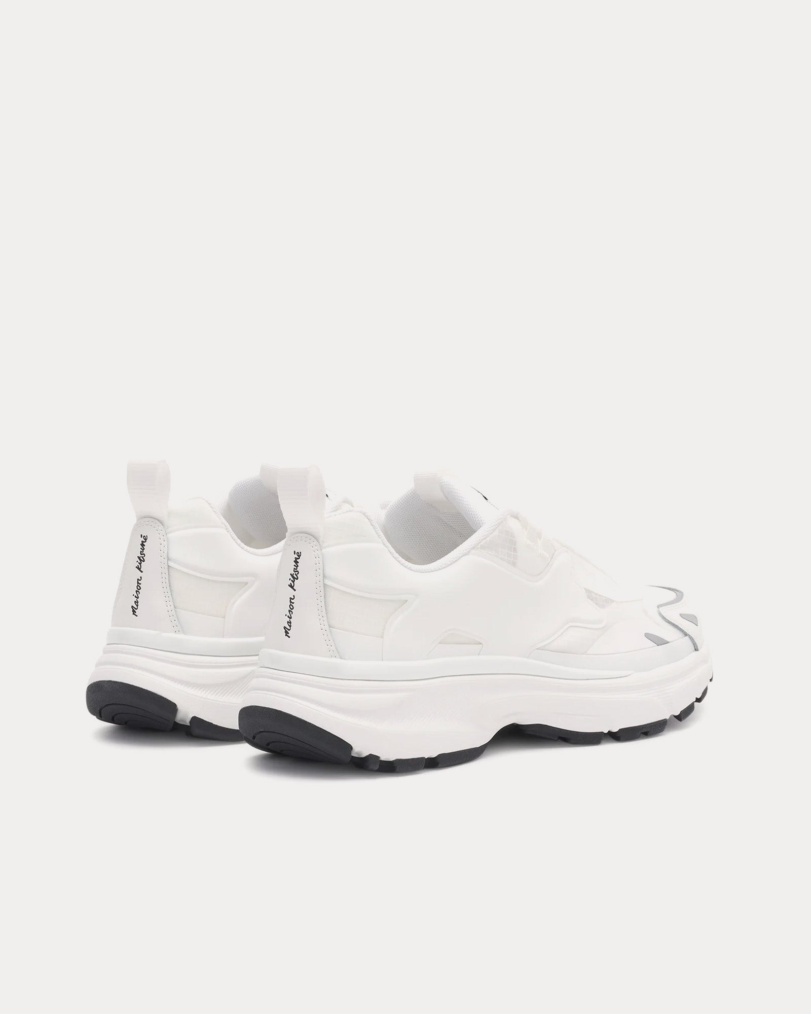 Maison Kitsuné Women's Sora Runners White Low Top Sneakers