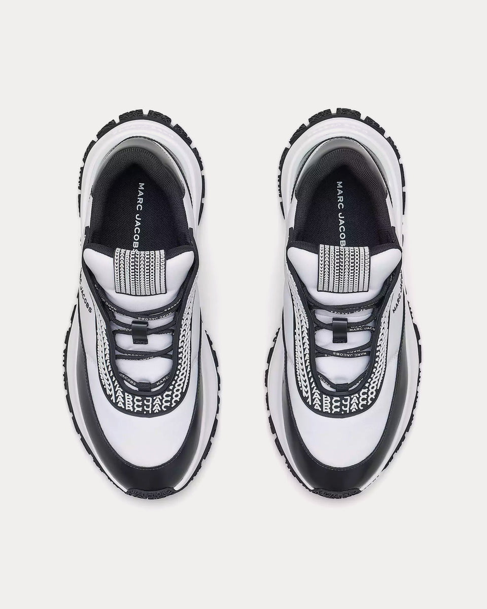 Marc Jacobs The Lazy Runner White / Black Low Top Sneakers - Sneak in Peace