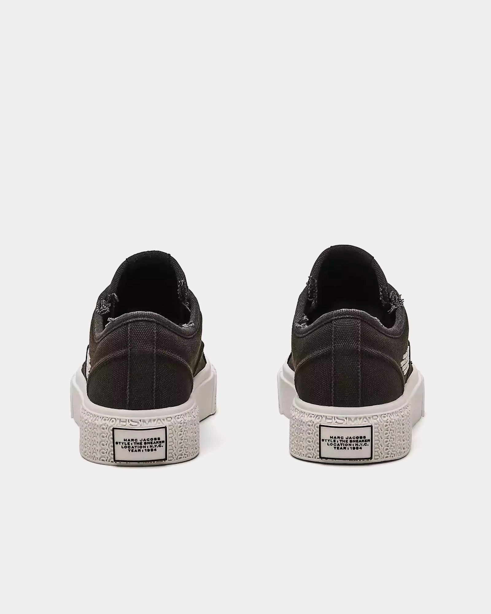 Buy Marc Jacobs Women's The Sneaker Black / White Low Top Sneakers ...