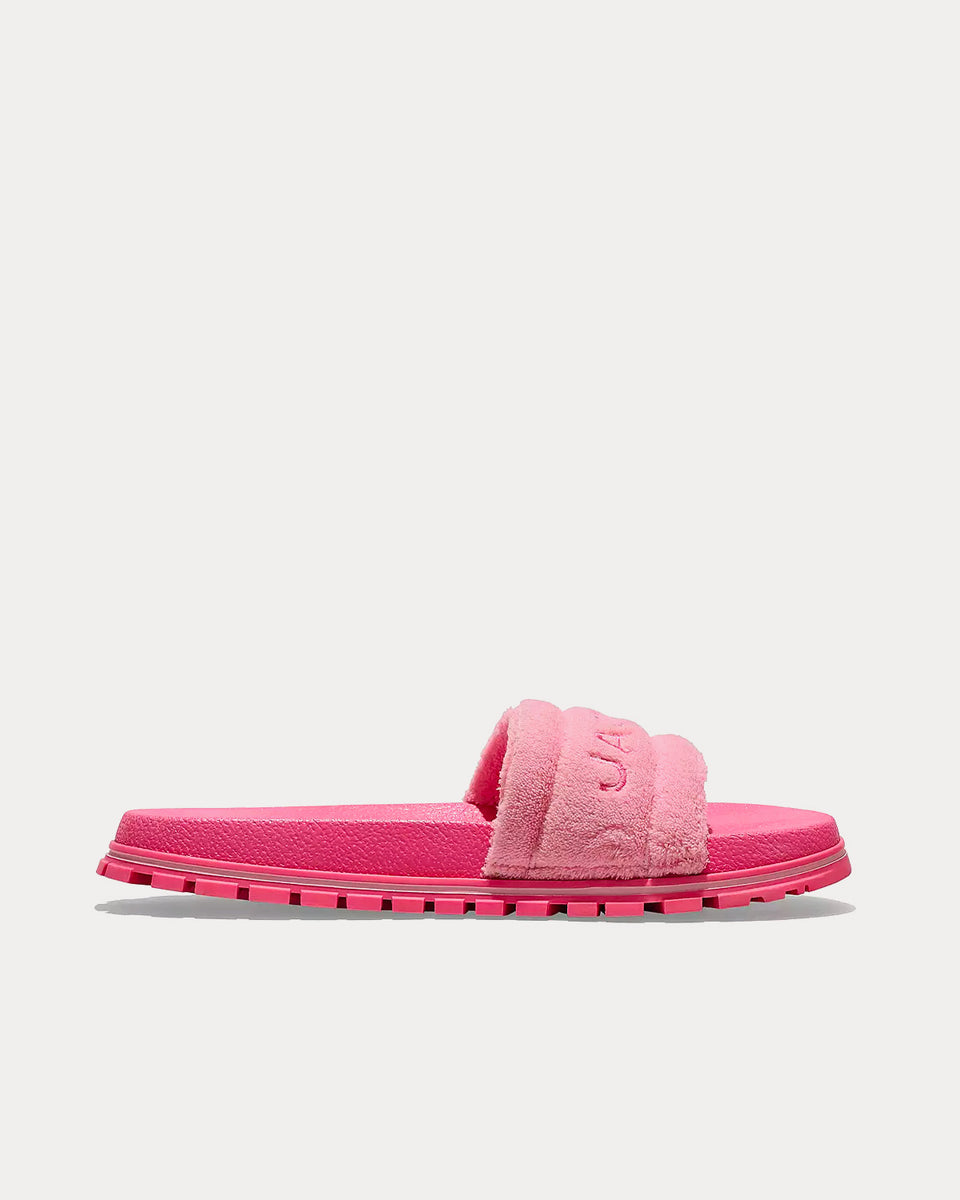 Marc Jacobs The Terry Pink Slides - Sneak in Peace