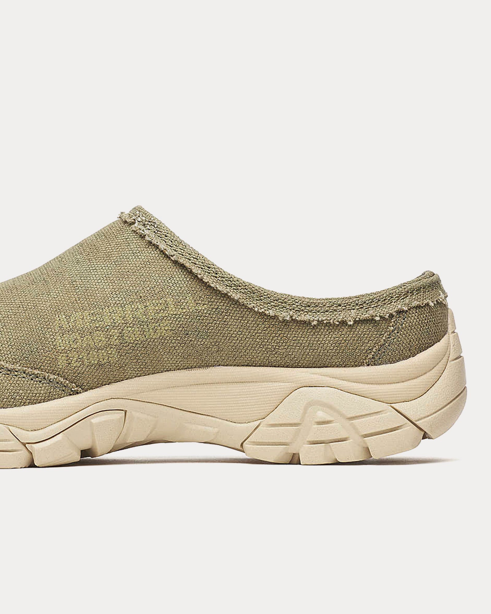 Merrell 1TRL Men's Moab 2 Slide Canvas SE Drab Slip On Sneakers & Trainers