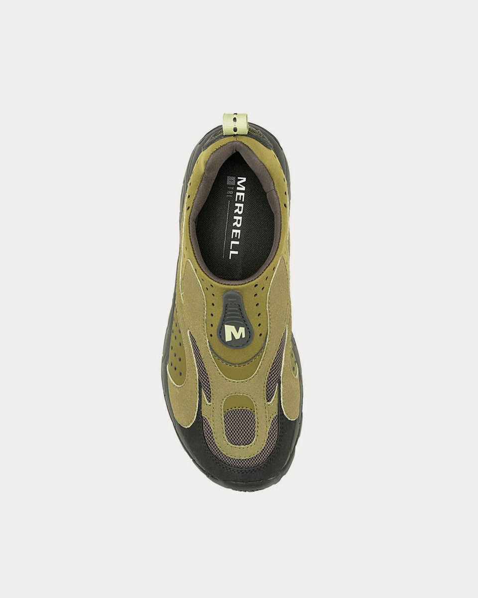 Merrell 1TRL Moc Speed Streak Evo Avocado Slip On Sneakers - Sneak in Peace