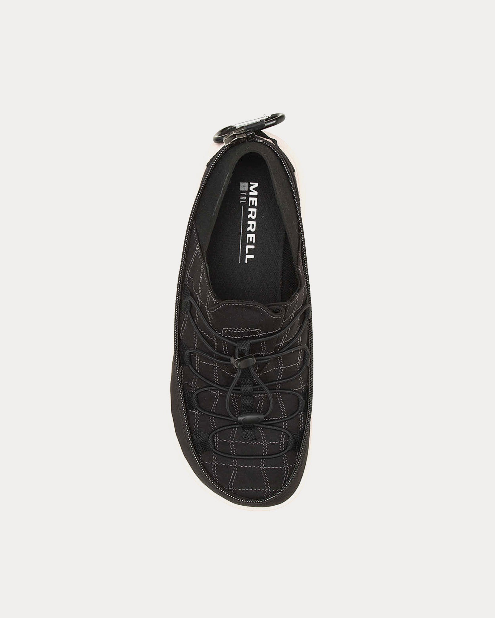 Merrell 1TRL Women's Hut Moc 2 Packable Black / Moonbeam Slip Ons
