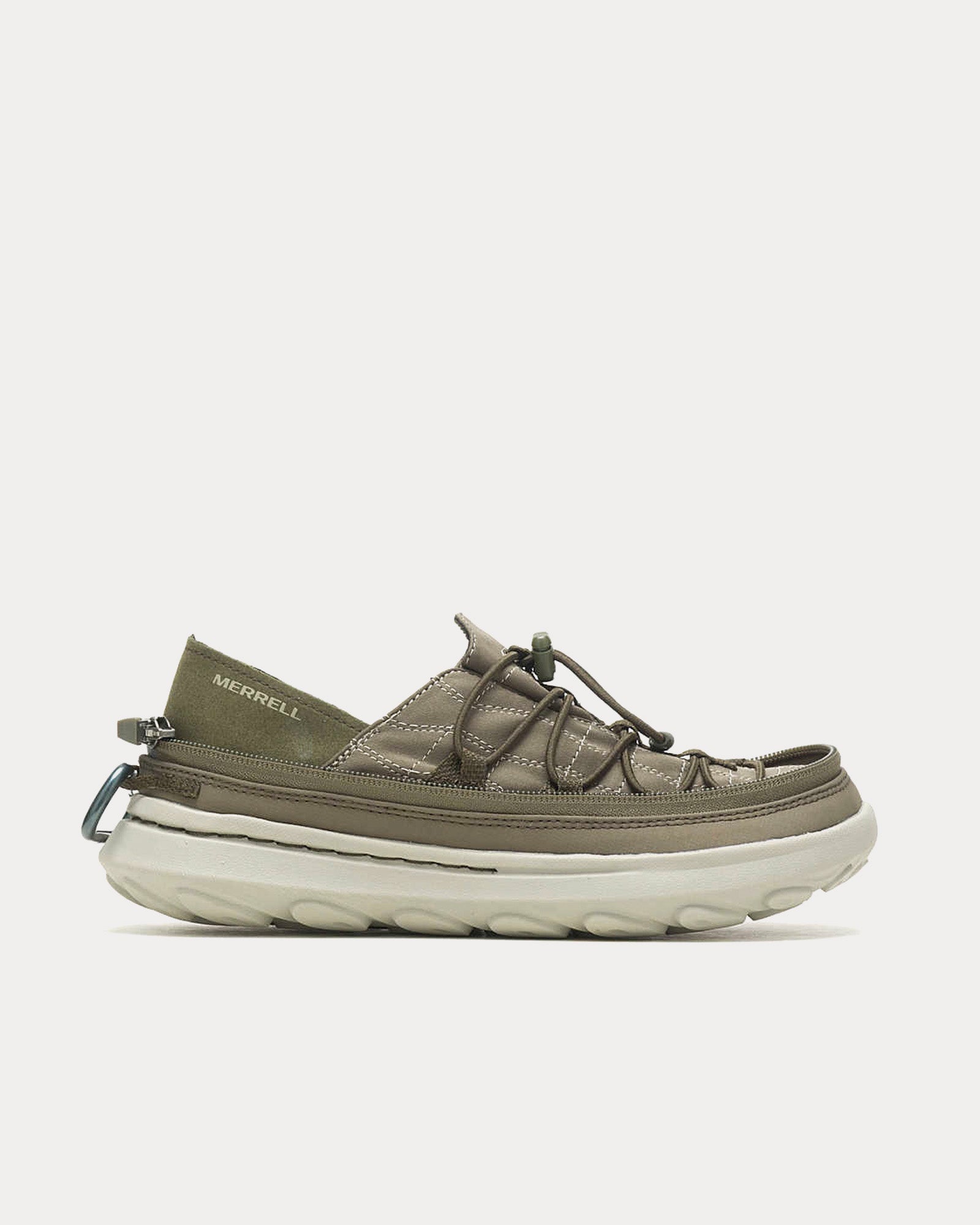 Merrell 1TRL Women's Hut Moc 2 Packable Olive Slip Ons
