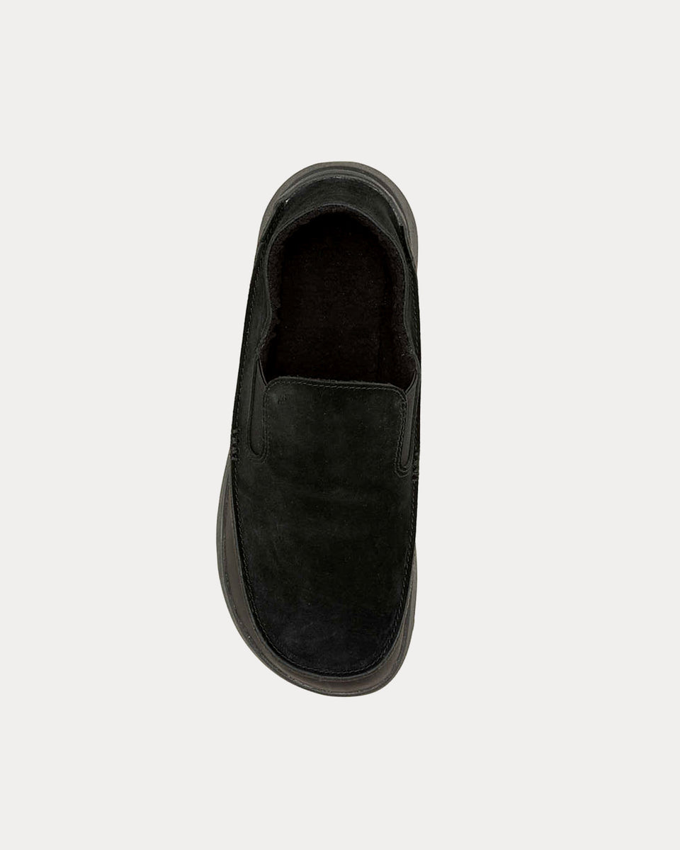 Merrell Hut Moc 2 Suede Black / Raven Slip Ons - Sneak in Peace