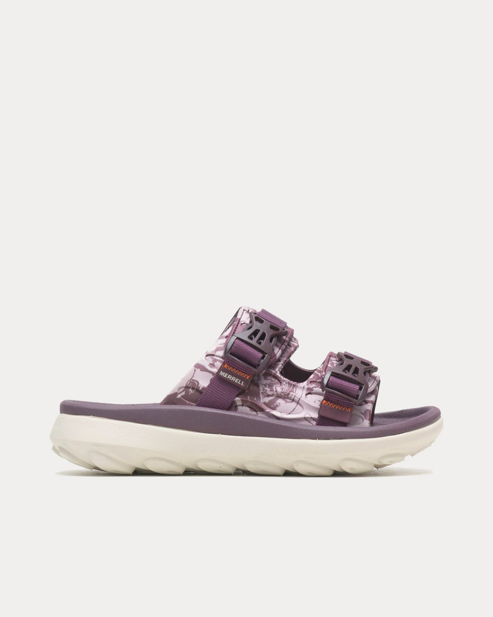 Merrell Hut Ultra Wrap Burgundy Sandals - Sneak in Peace