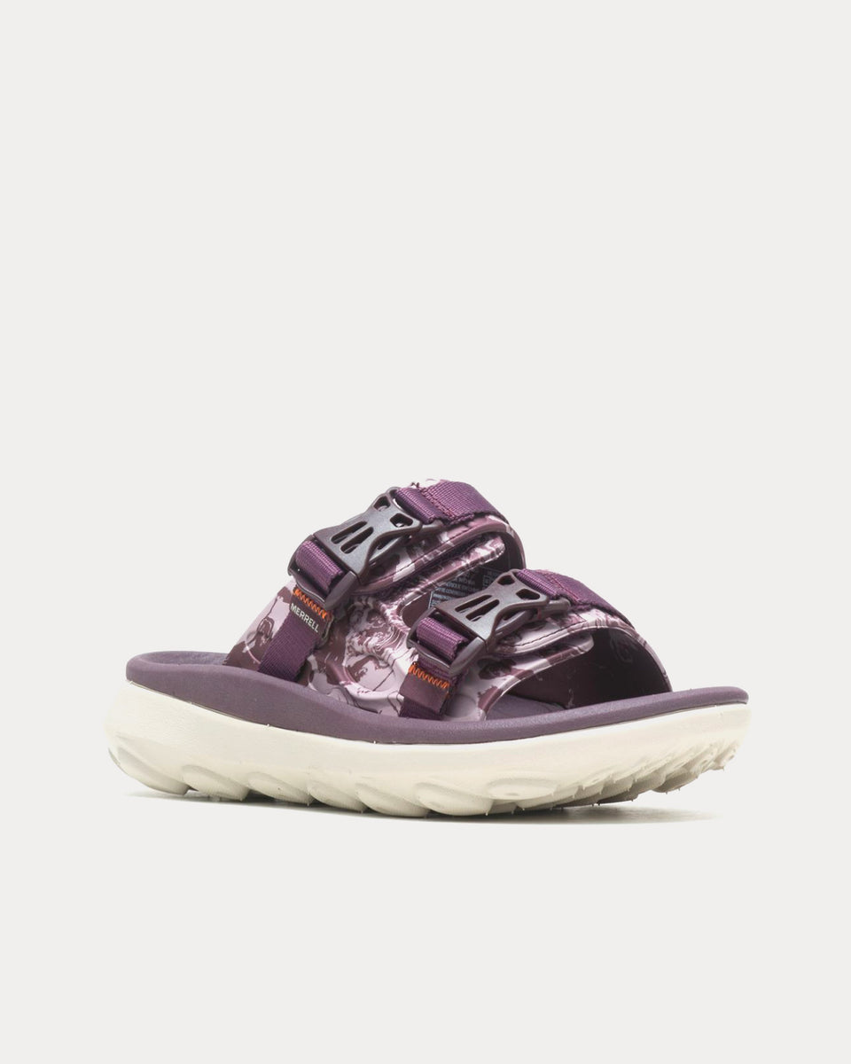Merrell Hut Ultra Wrap Burgundy Sandals - Sneak in Peace