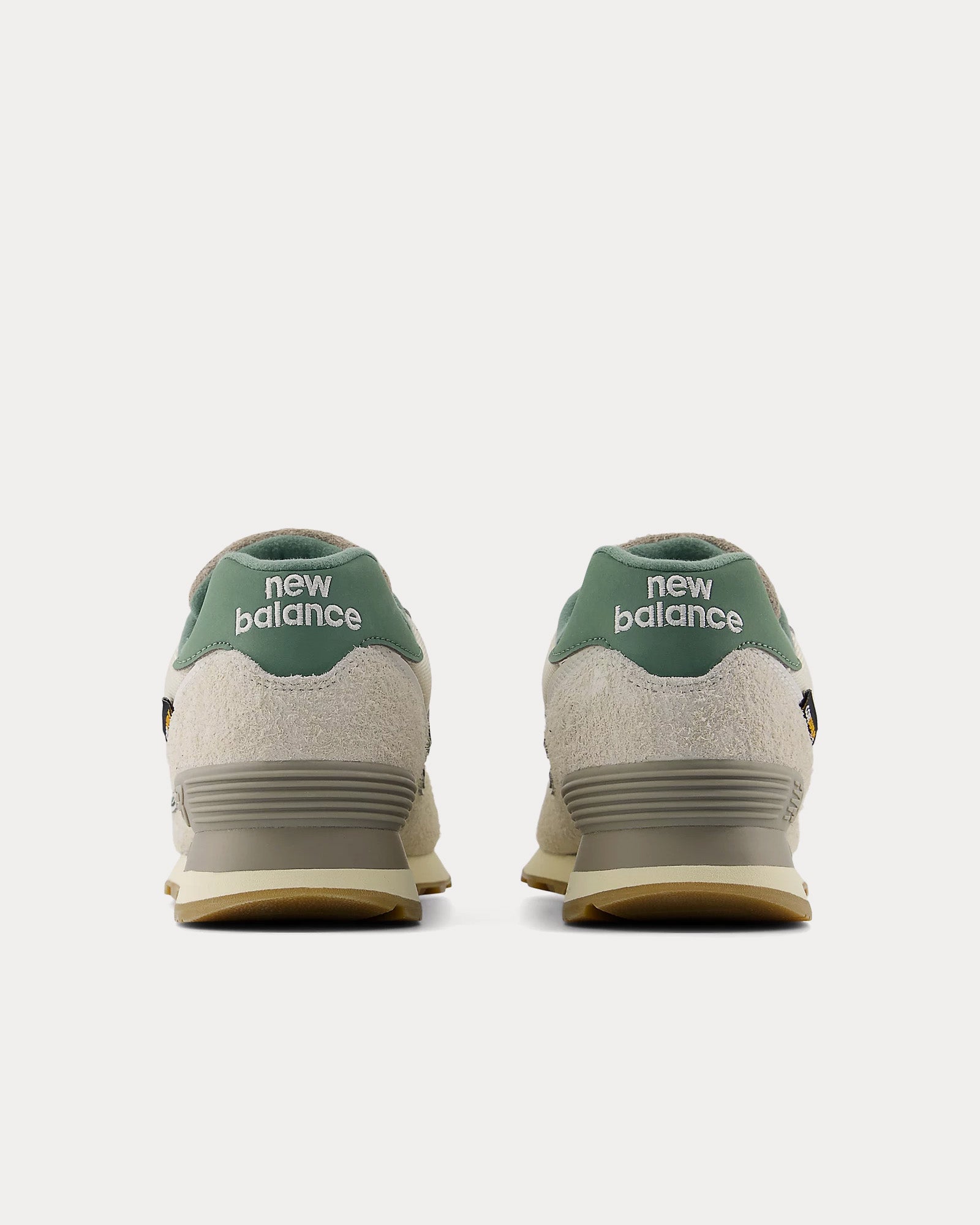 New Balance Unisex 574 Calcium / New Spruce Low Top Sneakers