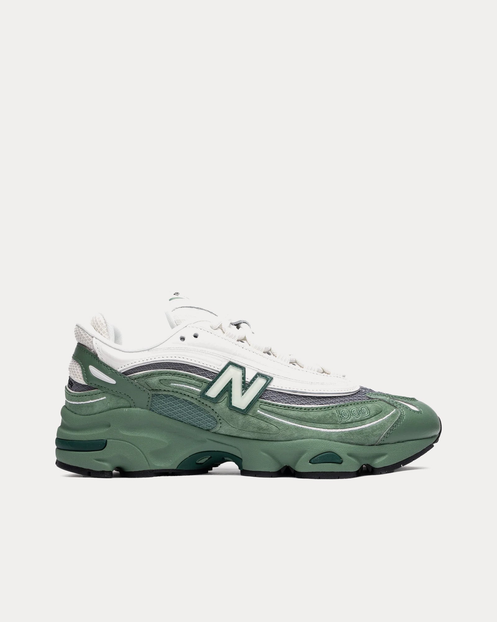 New Balance Unisex 1000 Green / Green / White Low Top Sneakers & Trainers