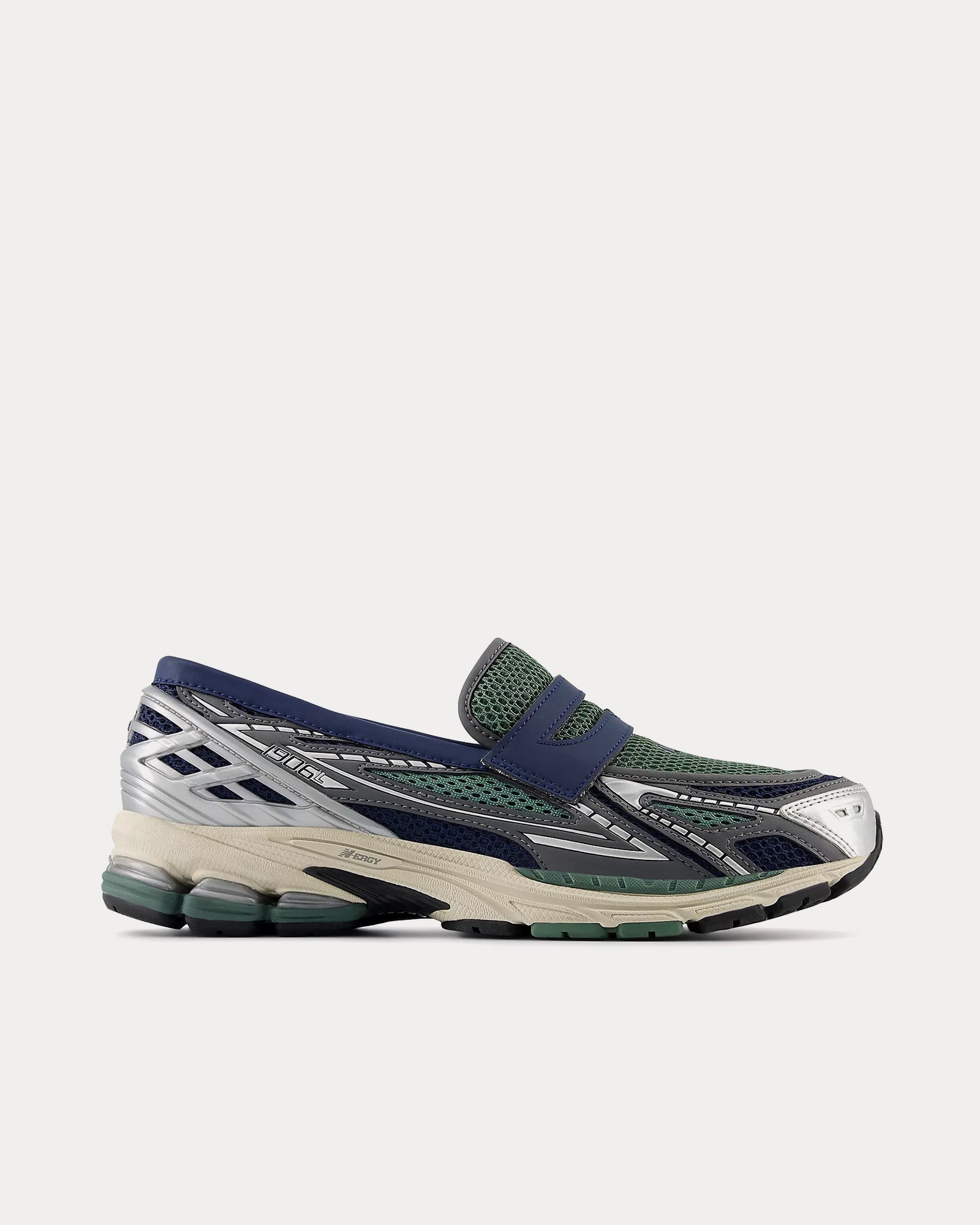 New Balance Unisex 1906L Silver Metallic / NB Navy / Dark Juniper Loafers