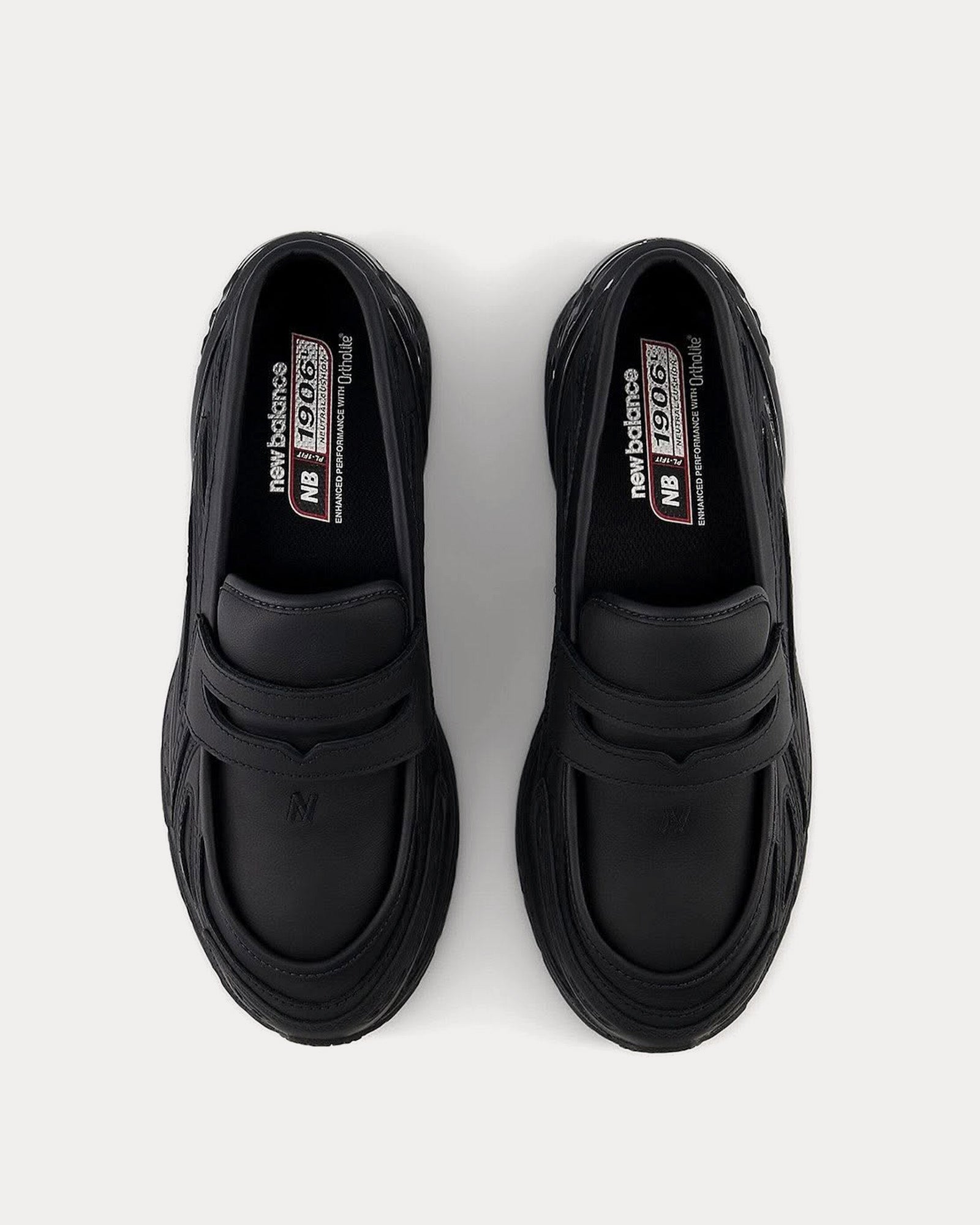 New Balance Unisex 1906L All Black Loafers