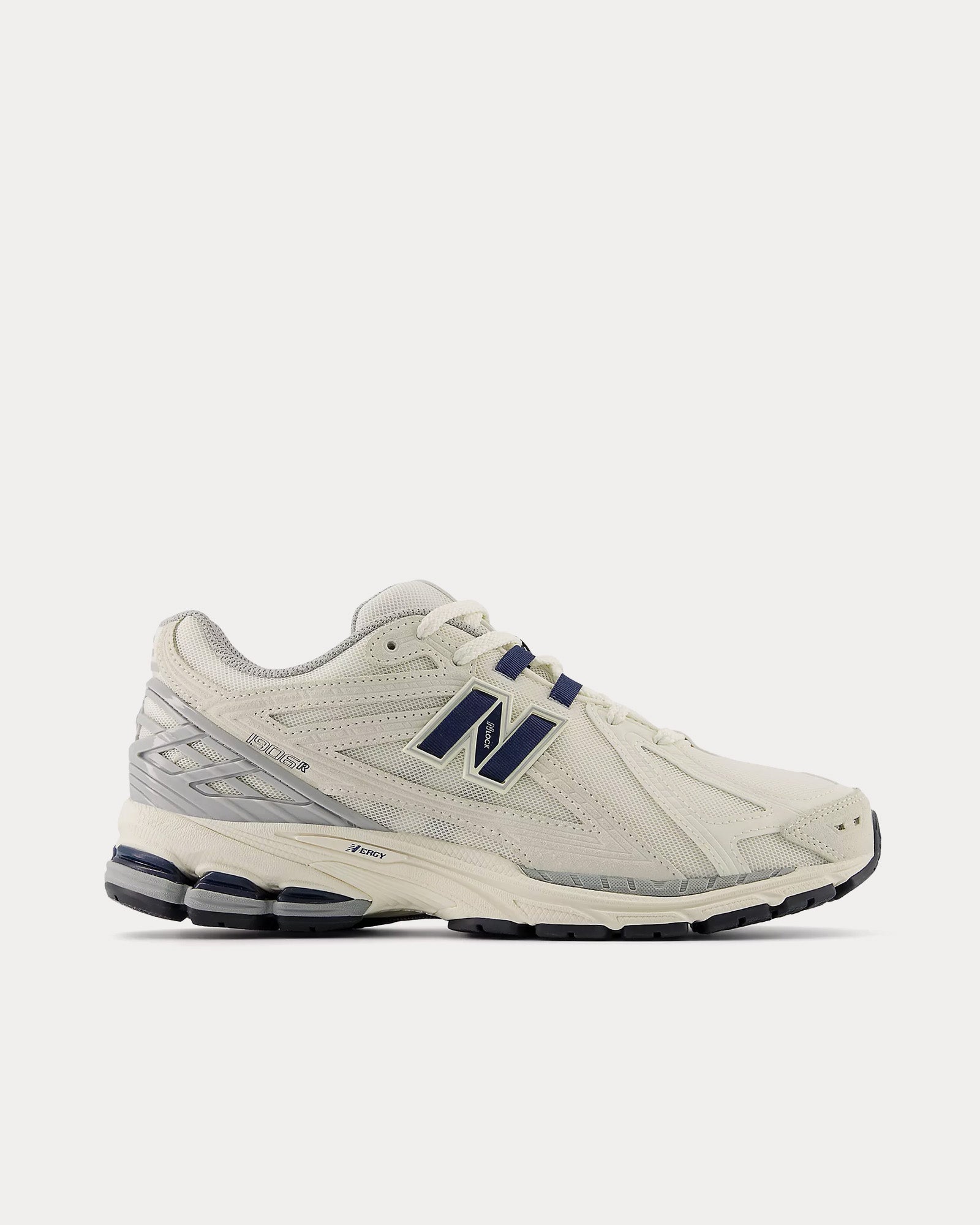 New Balance Unisex 1906r Angora / NB Navy / Concrete Low Top Sneakers ...