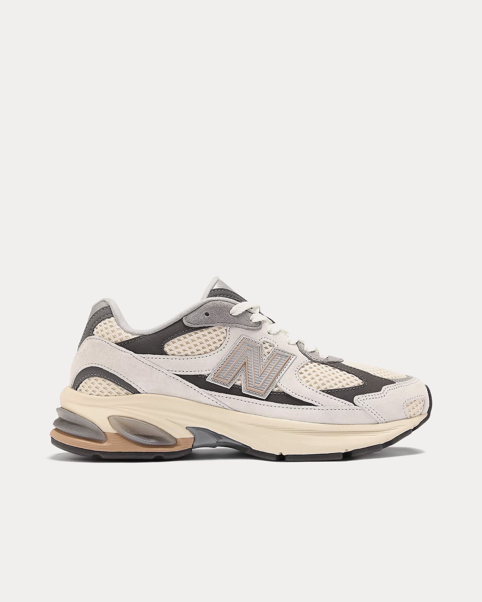 New Balance Men's 2010 Brighton Grey / Linen Low Top Sneakers & Trainers