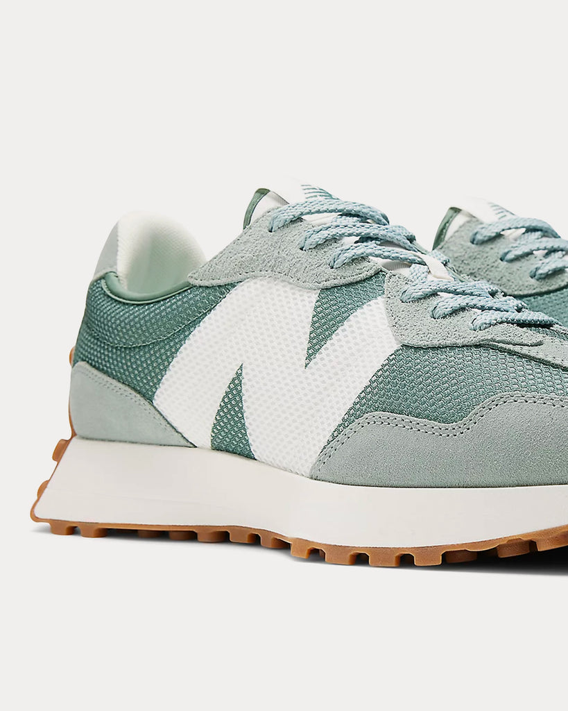 New Balance 327 Juniper / Dark Juniper Low Top Sneakers - Sneak in Peace