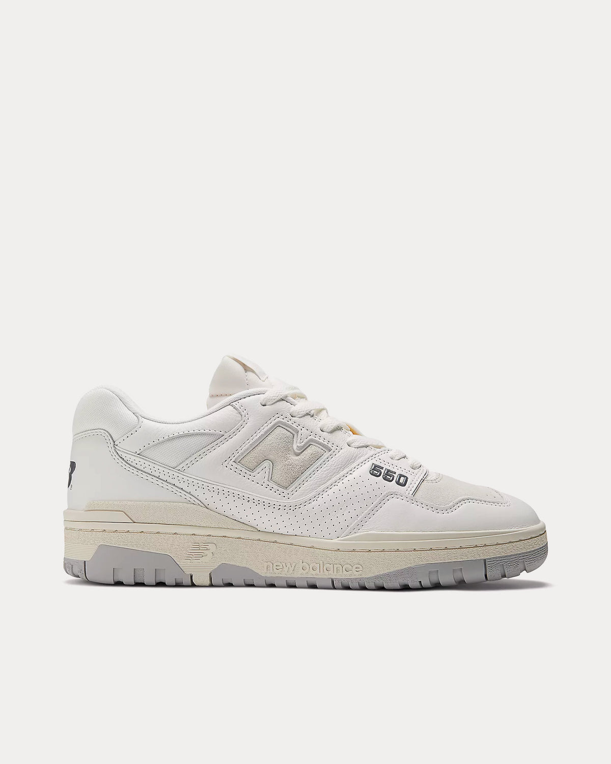 New Balance 550 White / Timberwolf / Raincloud Low Top Sneakers - Sneak ...