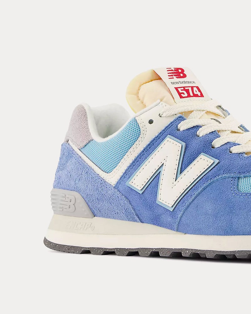 New Balance Unisex 574 Blue Laguna / Sea Salt Low Top Sneakers & Trainers