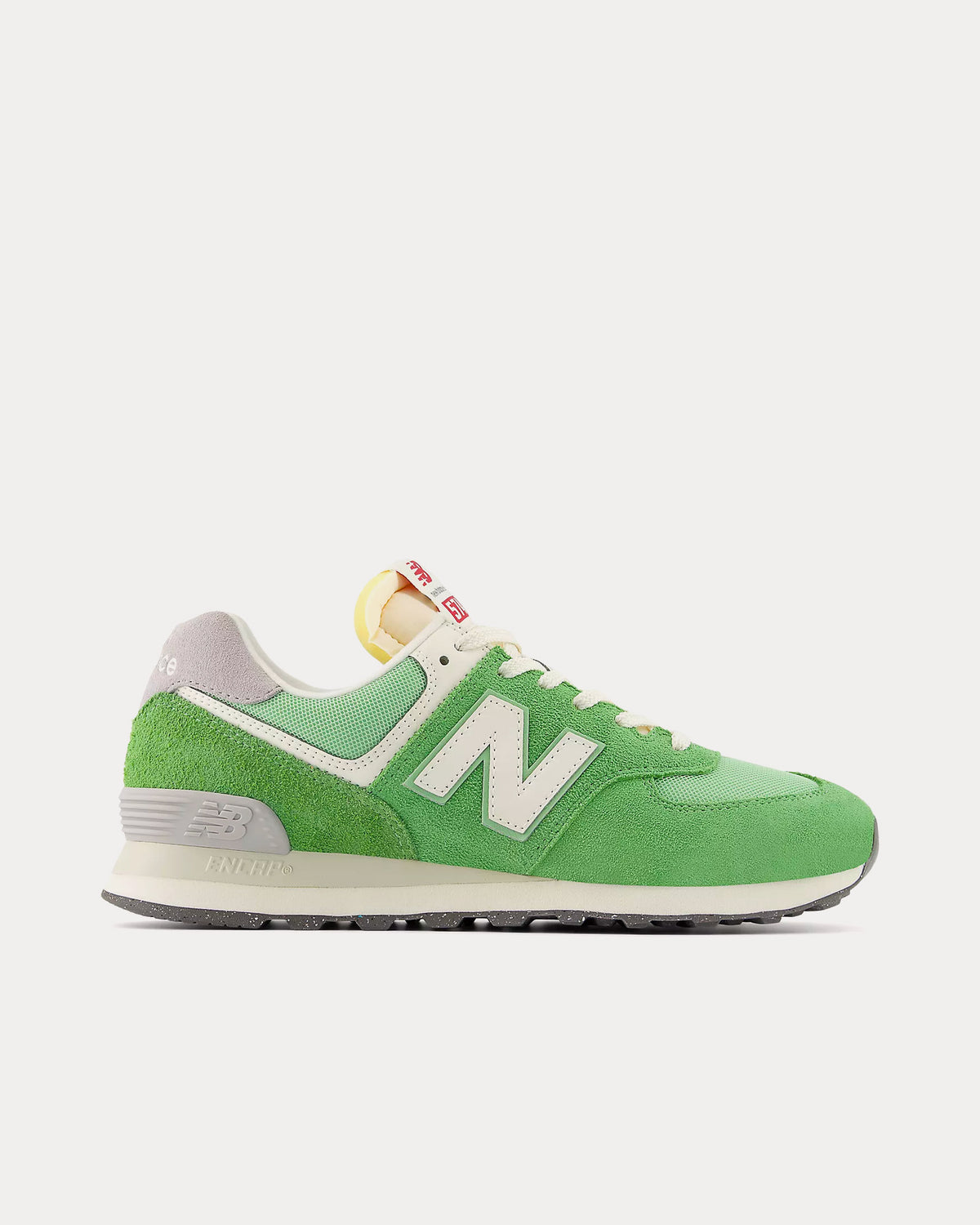 New Balance 574 Chive / Sea Salt Low Top Sneakers - Sneak in Peace