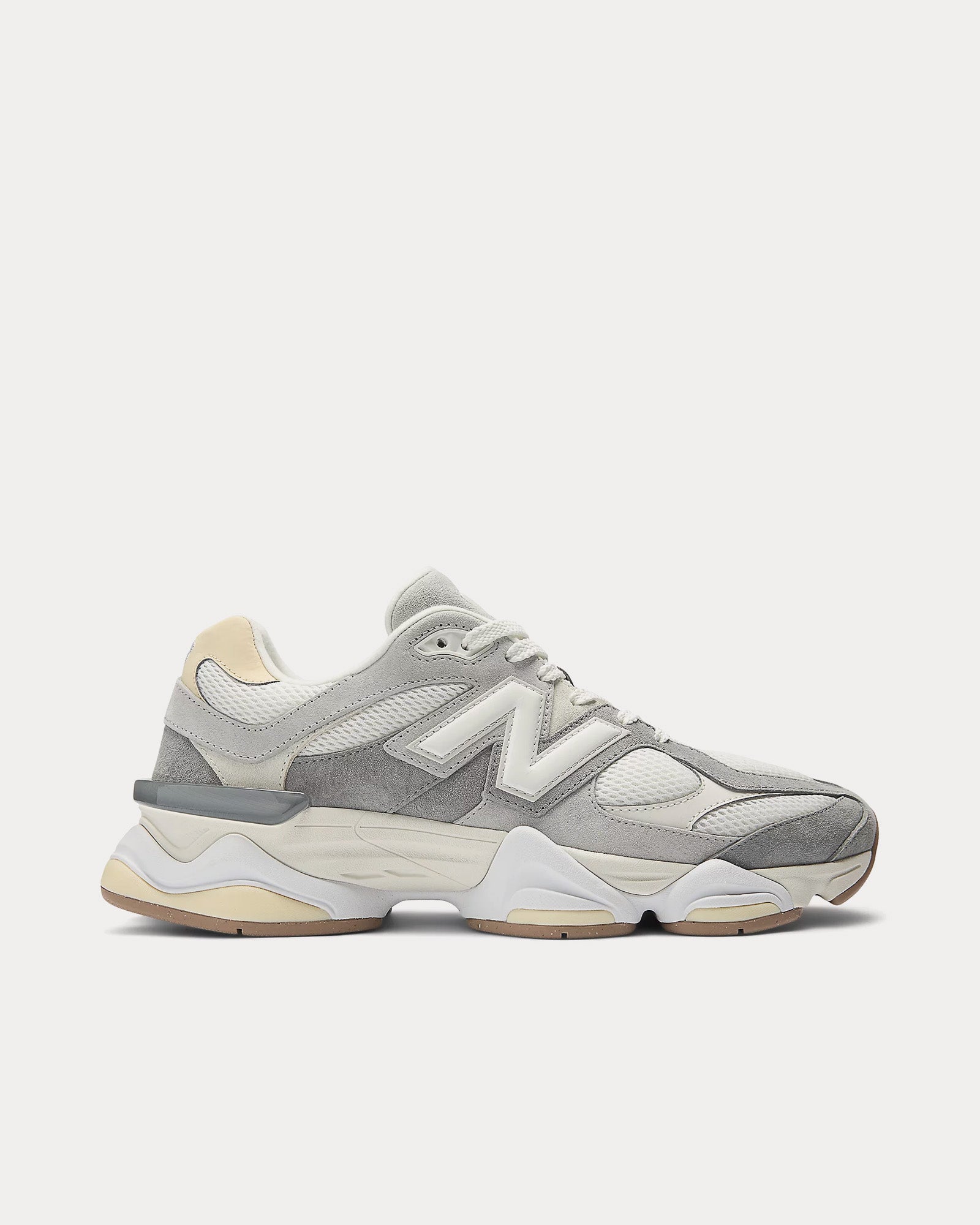 New Balance Unisex 9060 Slate Grey / Calcium Low Top Sneakers