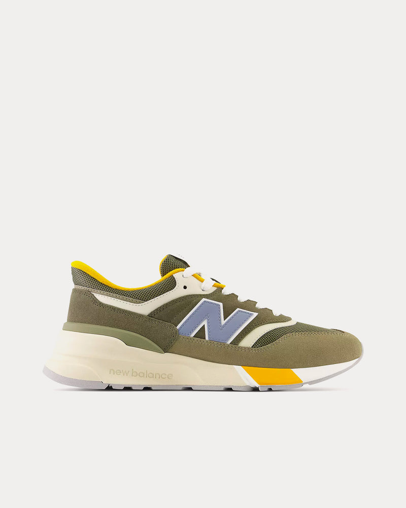 New Balance Unisex 997r Covert Green / Dark Moss Low Top Sneakers ...