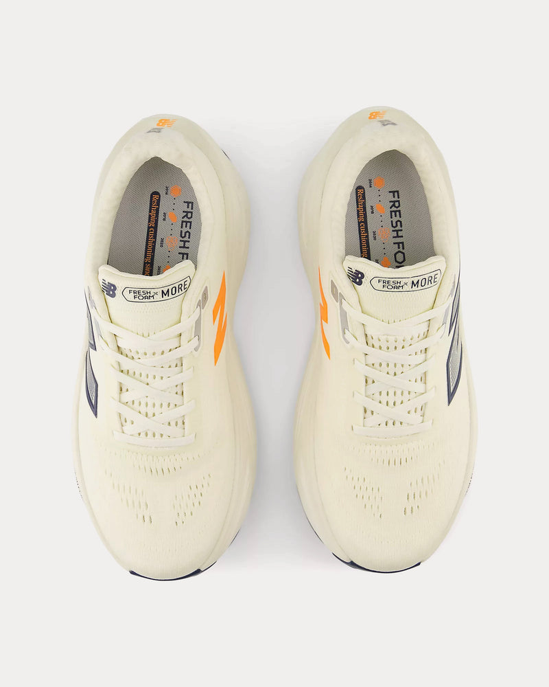 New Balance Men's Fresh Foam X More v5 Angora / Sea Salt / Hot Mango ...