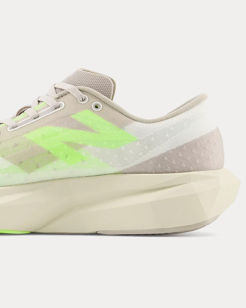 New Balance Men's FuelCell Rebel v4 Moonrock / Bleached Lime Glo / Sea ...