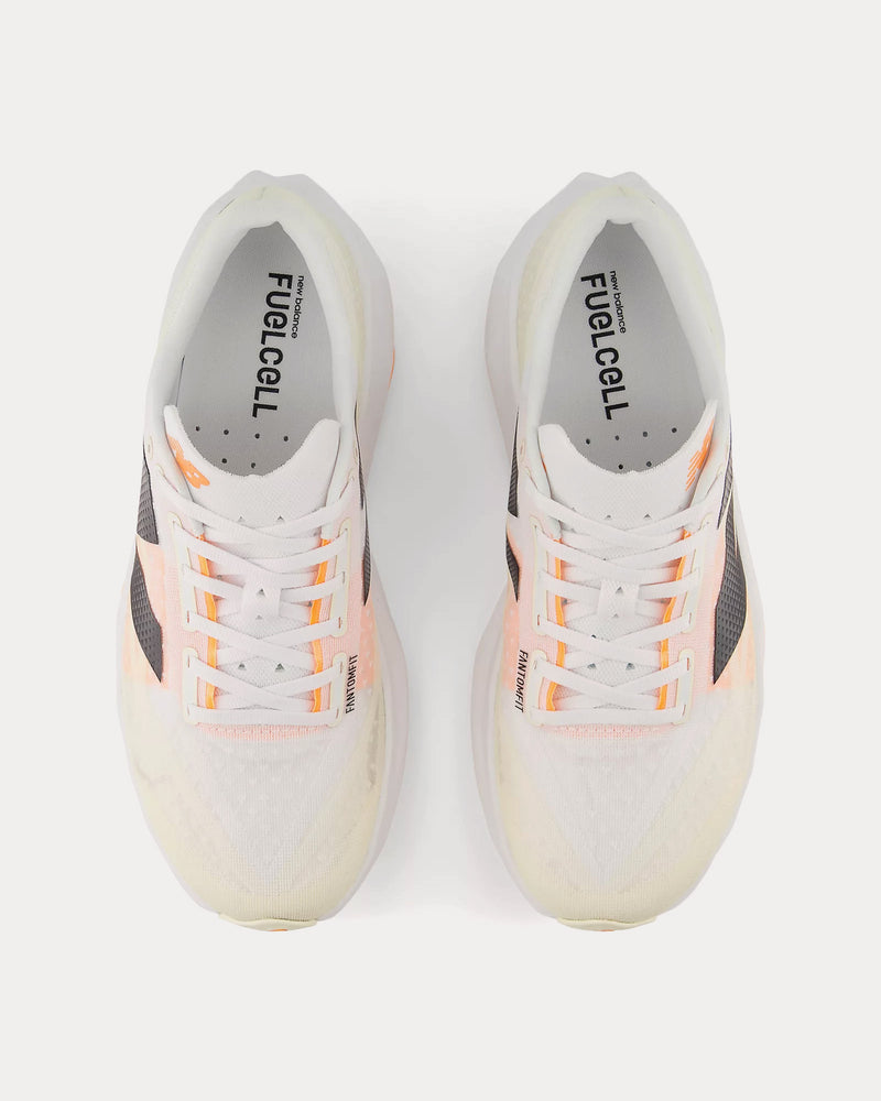 New Balance Men's FuelCell Rebel v4 White / Angora / Hot Mango Running ...