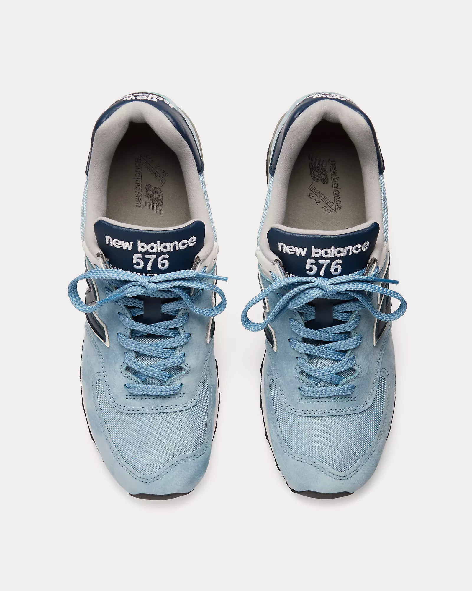 New Balance Unisex MADE in UK 576 Blue Fog / Celestial Blue / Navy ...