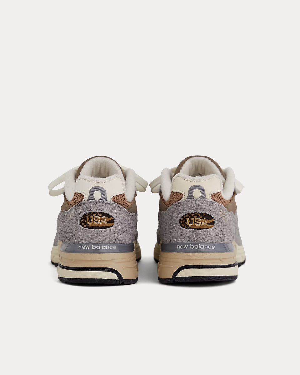 New Balance Made in USA 993 Shadow Grey / Driftwood Low Top Sneakers ...