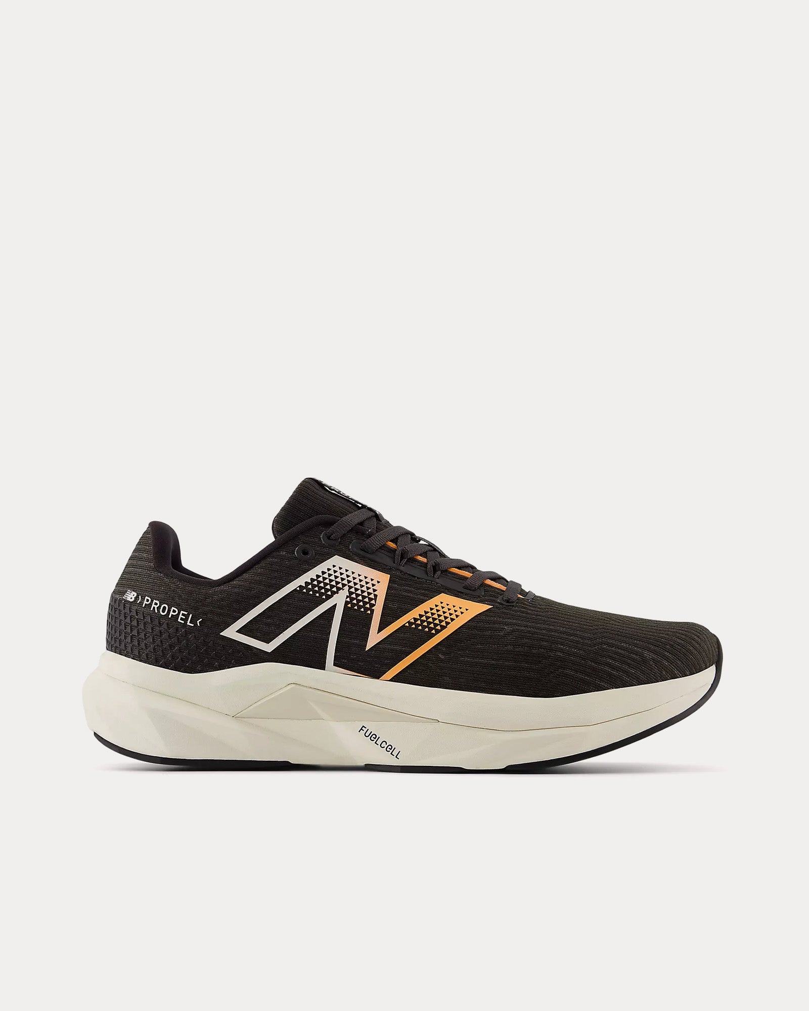 New Balance Men's FuelCell Propel v5 Black / Hot Mango / Black Cement ...