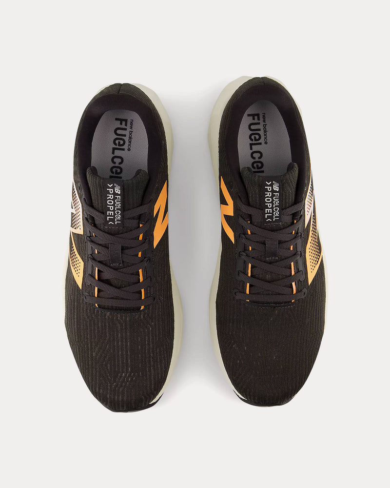 New Balance Men's FuelCell Propel v5 Black / Hot Mango / Black Cement ...