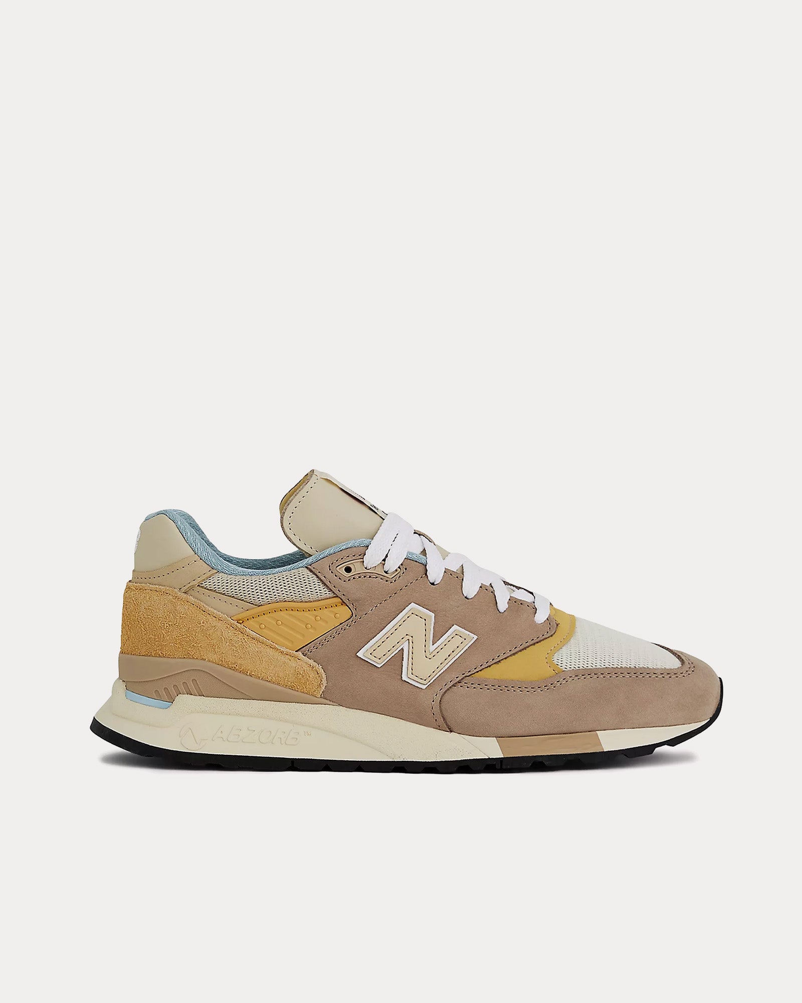 New Balance Unisex Made in USA 998 Incense / Sandstone Low Top Sneakers ...