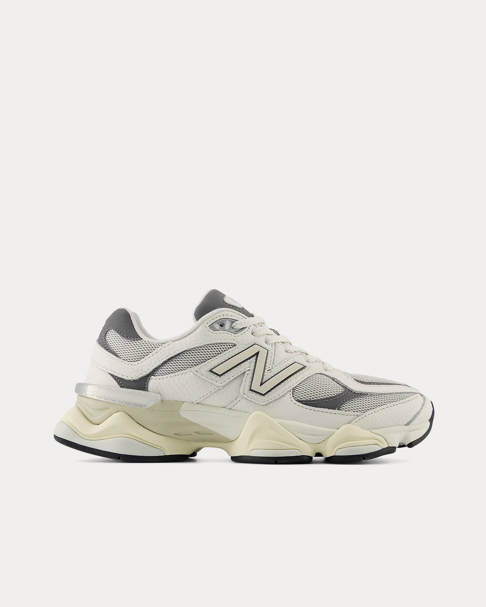 New Balance Unisex 9060 Sea Salt / Castlerock Low Top Sneakers & Trainers