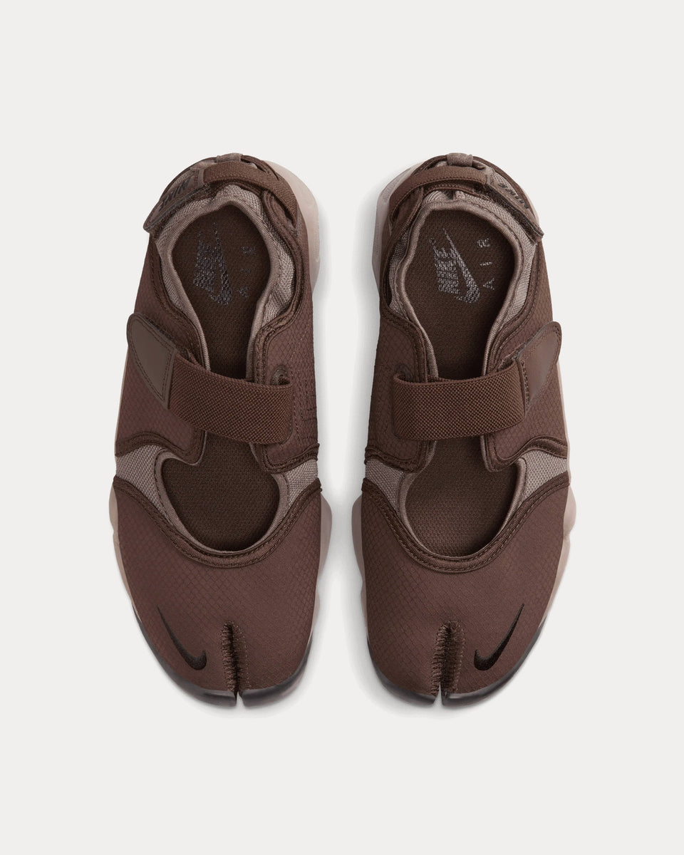 Nike Air Rift Brown / Orewood Brown / Black Slip On Sneakers - Sneak in ...