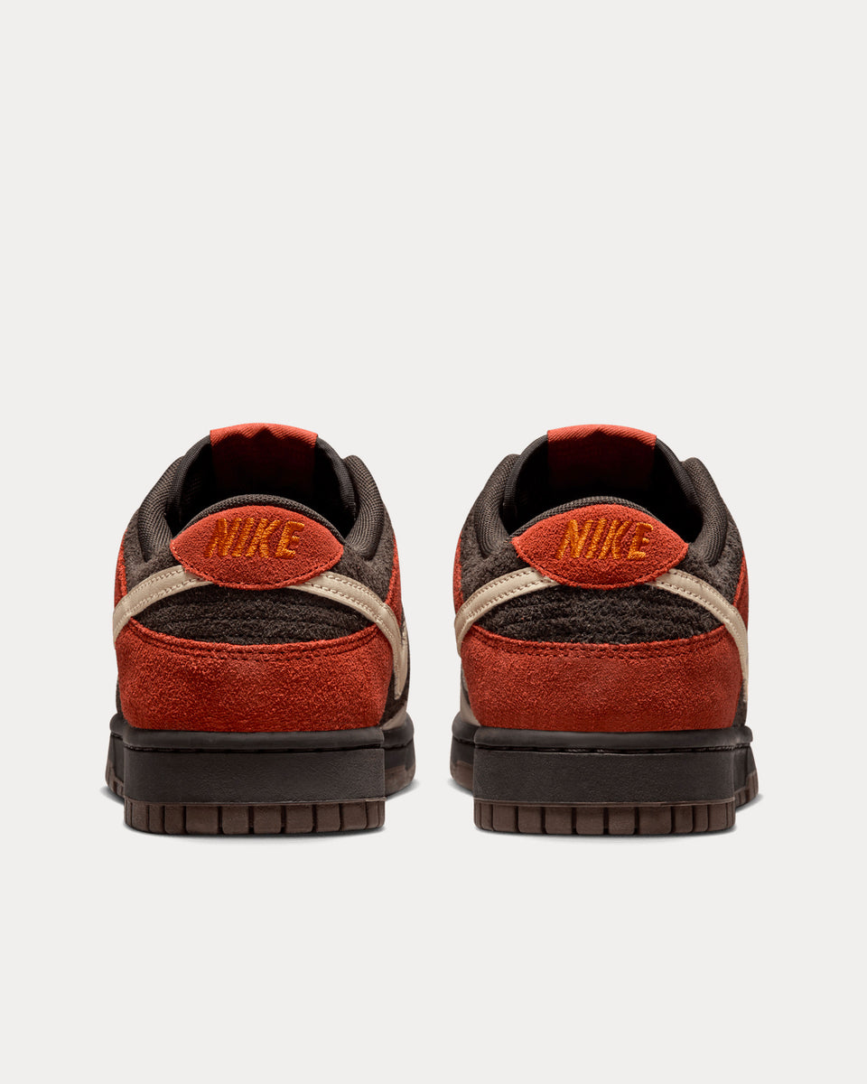 Nike Dunk Low 'Red Panda' Velvet Brown / Sand Drift Low Top Sneakers ...