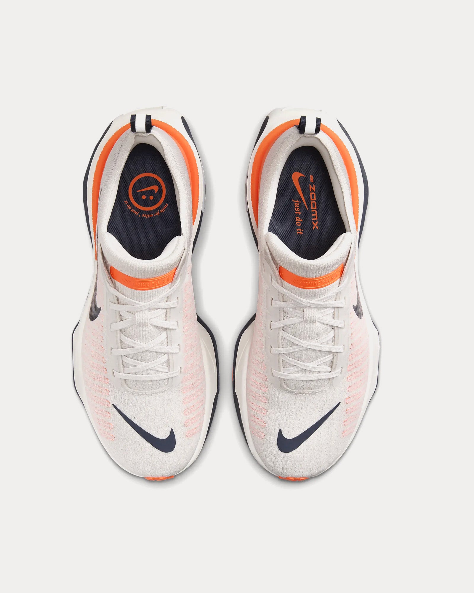 Nike Men's Invincible 3 Phantom / Total Orange / Sail / Thunder Blue ...