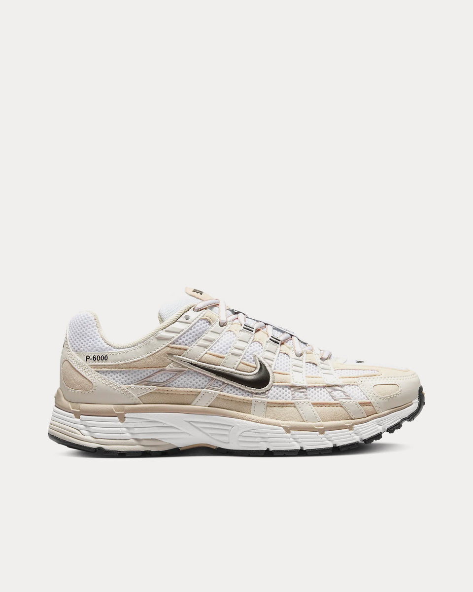 Nike P-6000 Light Orewood Brown / White / Metallic Summit White / Black ...