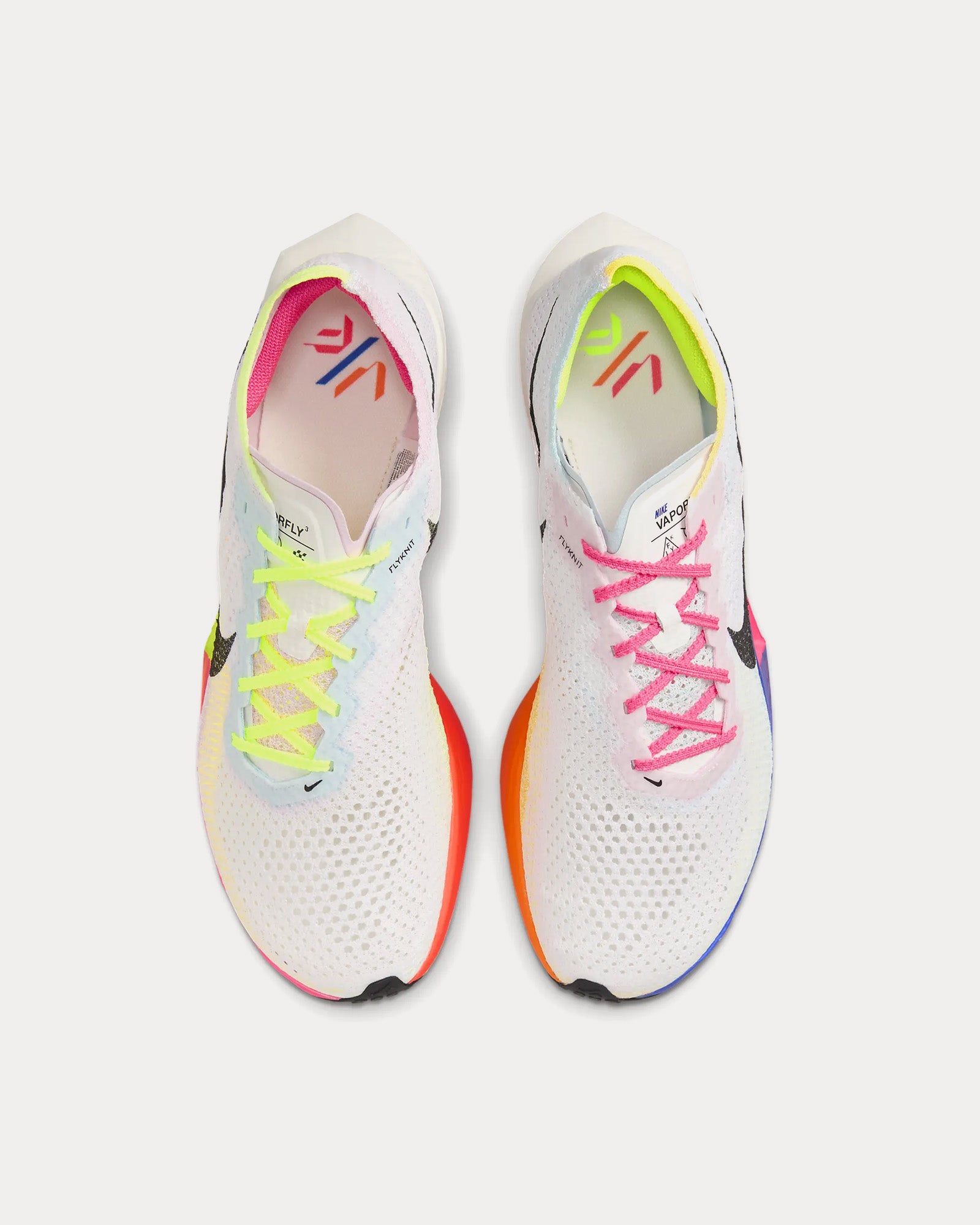 Nike Unisex Vaporfly 3 Multi-Color / Volt / Hyper Pink / Black Running ...